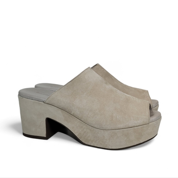 Chocolat Blu | Shoes | Chocolat Blu Garnnet Suede Platform Slide ...